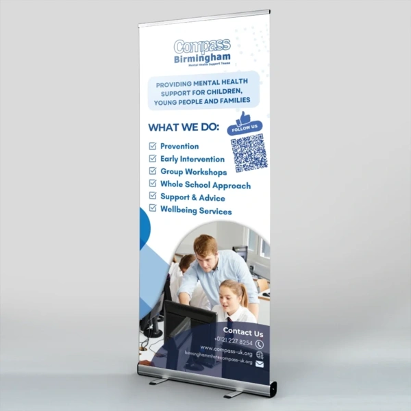 Same Day Roller Banner Printing | 800mm Roller Ban | Print4All