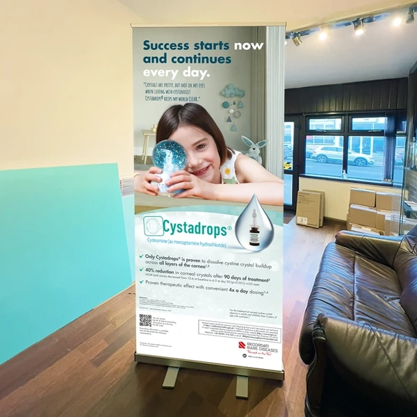 Same Day Roller Banner Printing | 800mm Roller Ban | Print4All