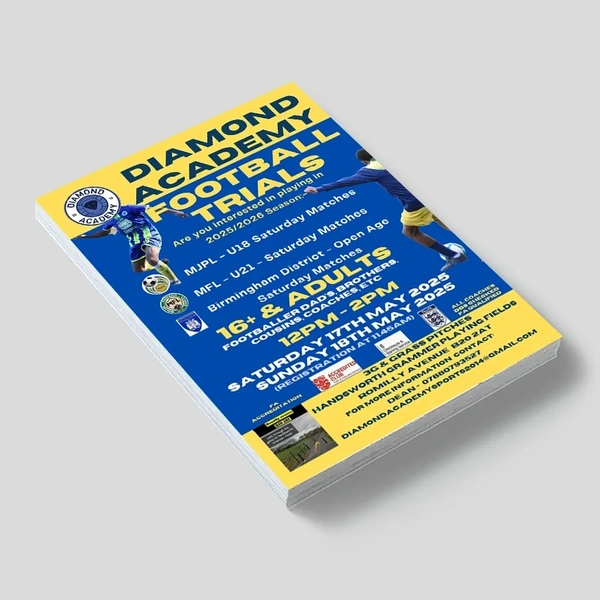 Same Day Flyer Printing in Birmingham | Order Now | Print4All