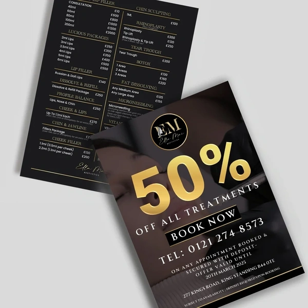Same Day Flyer Printing in Birmingham | Order Now | Print4All