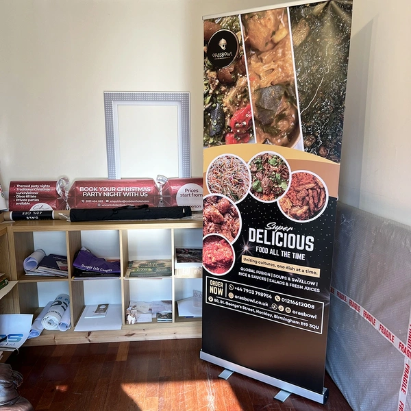 Same Day Roller Banner Printing | 800mm Roller Ban | Print4All